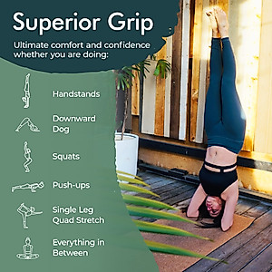 Earth Goods - Premium Eco Cork Yoga Mats - All Natural Yoga Mat Non Slip Eco Rubber & Native Cork Mat with Moisture-Resistant and Fit for Versatile Workout, 5mm x 72 inches x 24 inches