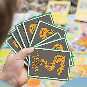 200Pcs Trading Card Sleeves Top Loader,Penny Card Sleeves Fit for Magic,MTG and Yugioh Cards, Baseball,Football, Baskteball Cards(Green)