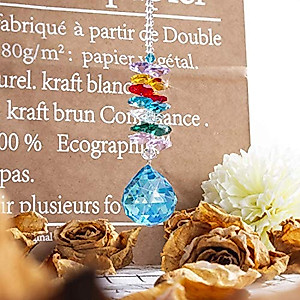 H&D 30mm Crystal Ball Prism Rainbow Collection Hanging Suncatcher for Chandelier Parts Wedding Favors
