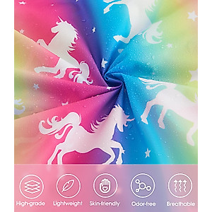 WAWSAM Lightweight Kids Rain Poncho Waterproof Kids Poncho Reusable Hooded Rain Jacket for Boys Girls