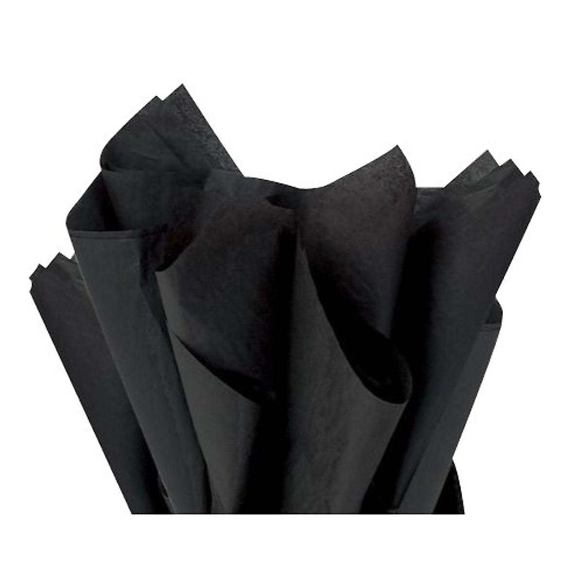 Flexicore Packaging | Gift Wrap Tissue Paper | Size: 15x20 | Acid Free (Black, 100 Sheets)