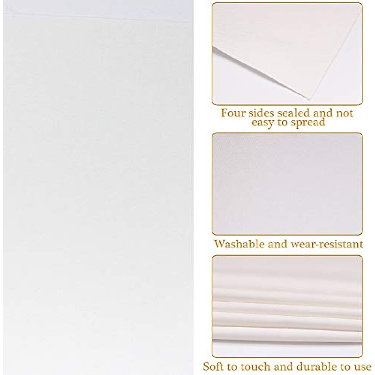 6 Pieces Cotton Fabric, Embroidery Fabric Cloth for DIY Handmade Embroidery and Art Crafts Gifts Decoration 13 by 13 inch