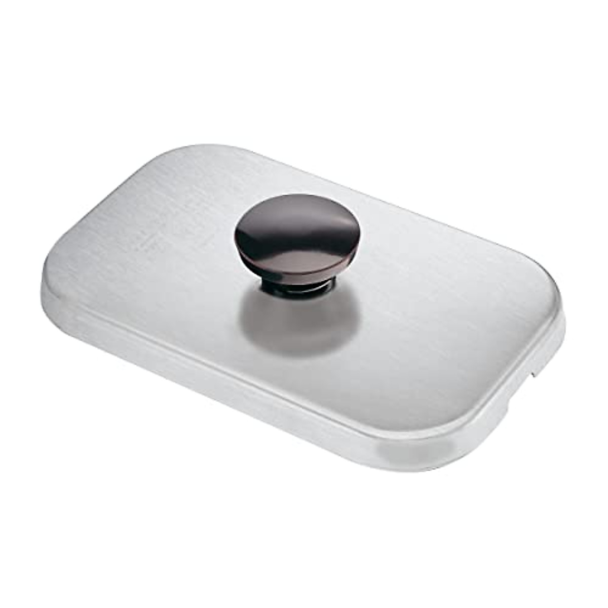 Server Products Lift Off Lid for Countertop Condiment Dispenser Jars, Stainless Steel, Model 82559, Compatible With Server’s Deep or Shallow Fountain Jars