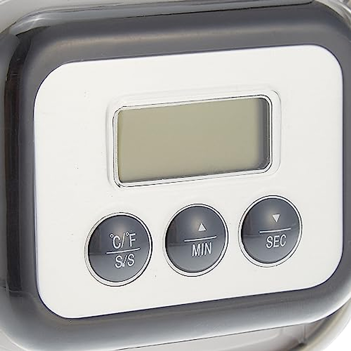 Ikea Fantast Meat Digital Thermometer/Timer, Black