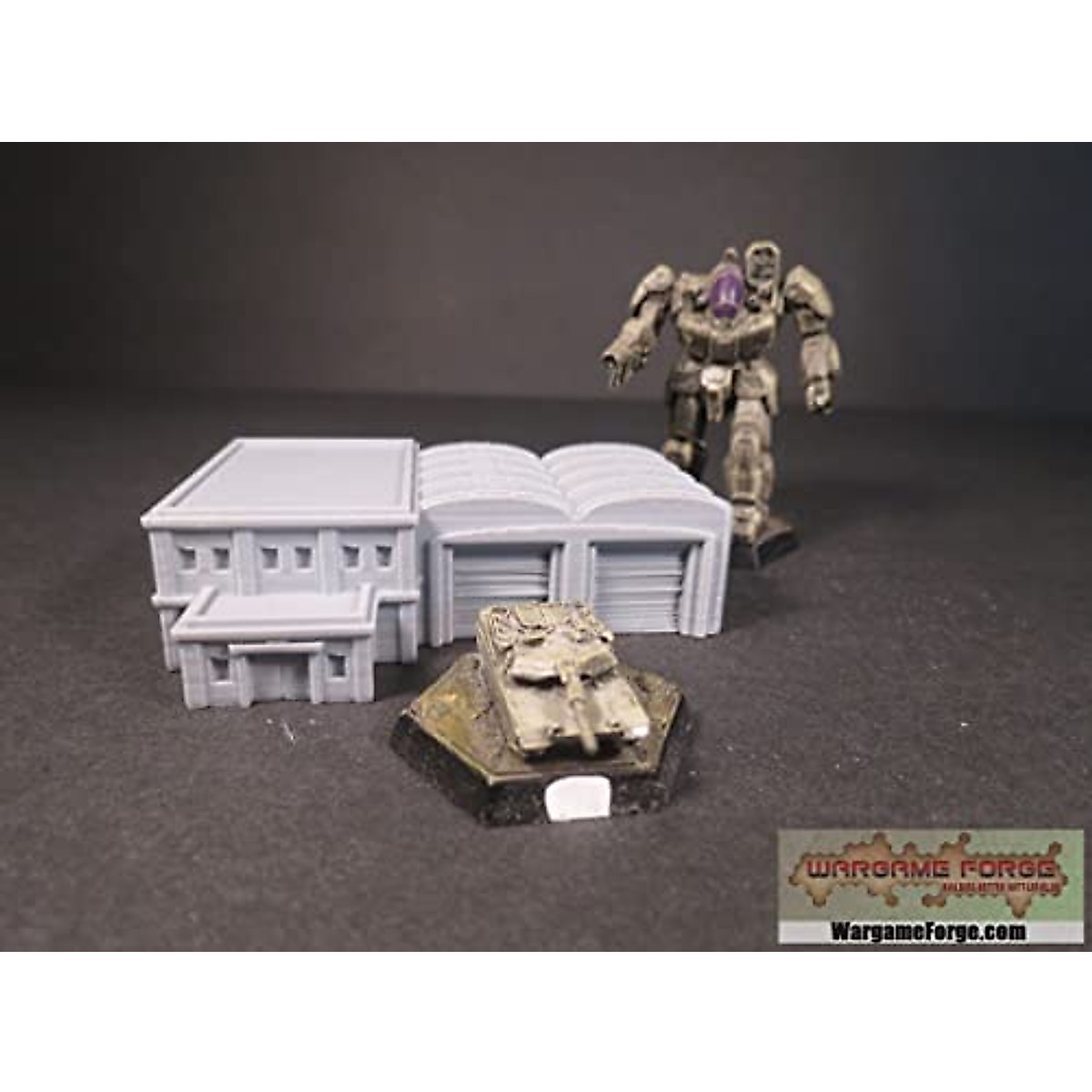 Fire Station 6mm/8mm Tabletop Terrain (Standard)