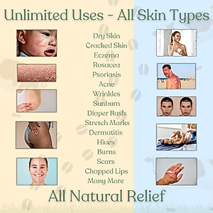 Handmade NAKED TALLOW BALM | 1 Ingredient - 100% Grass Fed Tallow | Whole Body & Face | Whipped & UNSCENTED for Sensititve Dry Skin, Babies, Eczema, Psoriasis, Rosacea (2oz)