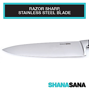 Naisian 8" Chef Knife (PROFESSIONAL GRADE STAINLESS STEEL) Ultimate Kitchen Knife