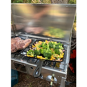 Camp Chef Mountaineer Aluminum Cooking System, Silver, MS40AX