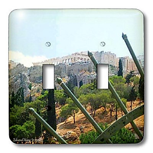 3dRose lsp_17363_2 Acropolis Ilia Athens Greece Toggle Switch