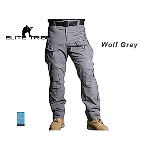 Emerson Airsoft Tactical BDU Military Suit Combat Gen3 Uniform Shirt Pants (Wolf Gray, Small)