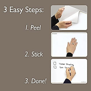 AT-A-GLANCE 2023 Erasable Calendar, Dry Erase Wall Planner, WallMates, 24" x 18", Large, Self-Adhesive (AW506028)