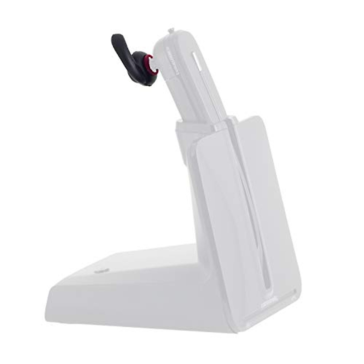 CHOCKALOTTA in-Ear Tip with Silicone Hook Compatible with Plantronics Poly CS540 / W440 / W740 / WH500 Headsets (1-Pack Adapter + 3 Pcs Left S/M/L Ear Tips)