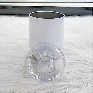 PAW8888 Fabulous Since 1950 74th Birthday Wine Tumbler Gifts for Her, Women, Wine Glass with Lid Birthday Gift Friend Coworker Wife Sister, Grandma, Bestie Christmas Gift - White