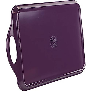 Calypso Basics by Reston Lloyd Melamine Rectangular Tray, Plum