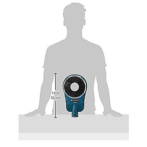 BOSCH HDC250 SDS-Max Hammer Dust Collection Attachment, Blue