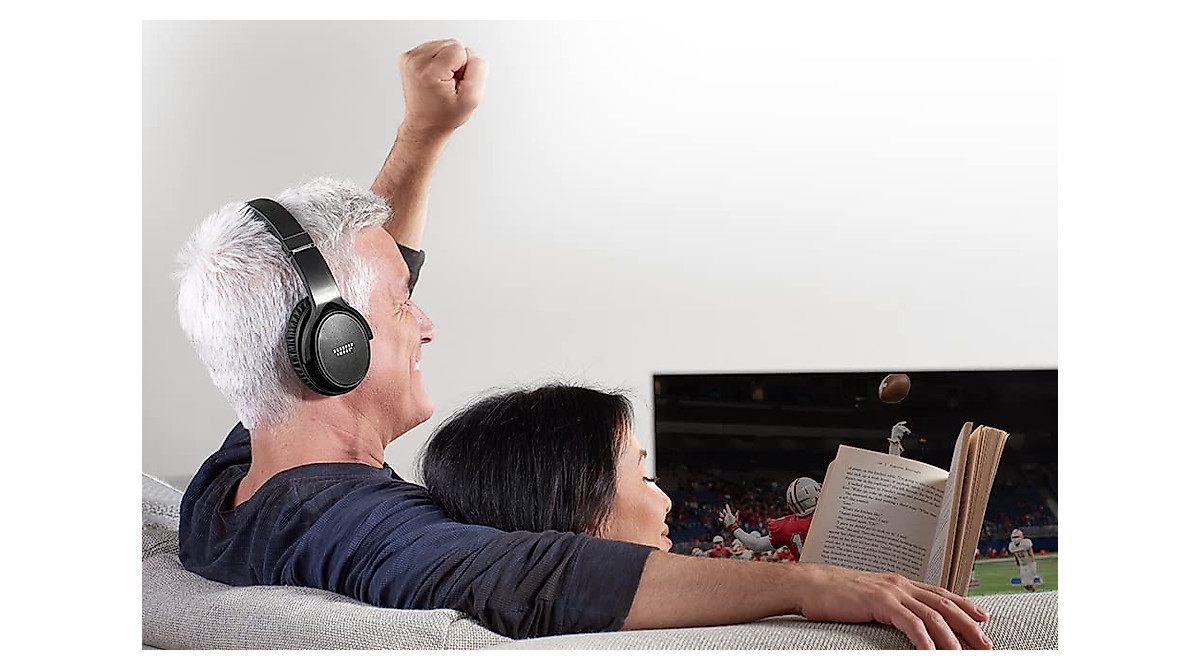 Sharper Image Wireless Headphones - Long Range & Clear Sound