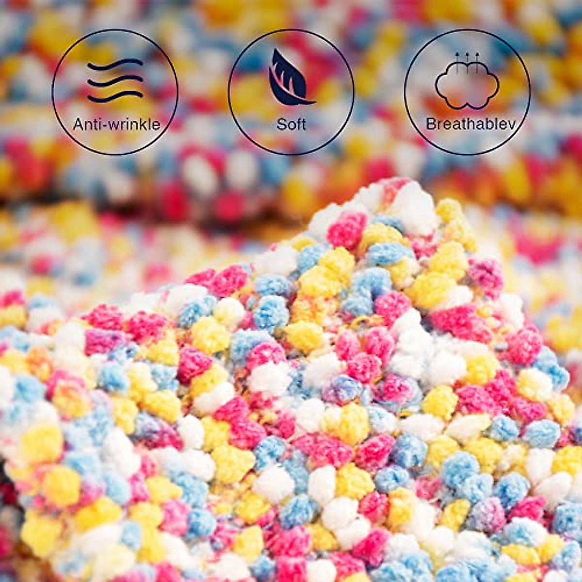 Yawcorp Stocking Stuffers for Women, Cozy Socks Fuzzy Socks for Women, Christmas Gifts Cupcake Socks Birthday Gifts for Mom Sister Wife, 3 Pairs (Blue, Pink, Yellow), One Size