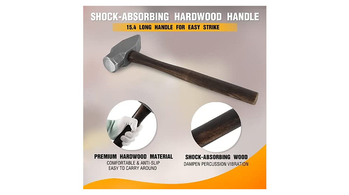 Blacksmith 4LB Handmade Forge Hammer – Ultimate Tool