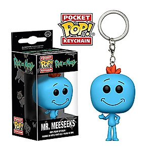 Funko Pop Keychain Rick and Morty Meeseeks Action Figure
