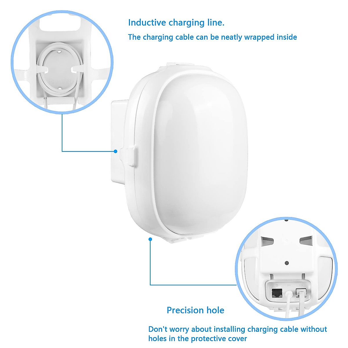OkeMeeo Wall Mount for Nest WiFi Pro - 6E - Ceiling Mount for Google Nest Pro 6E Home WiFi System 3 Pack (Router not Included)