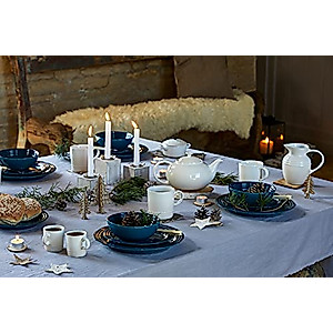 Le Creuset Stoneware Espresso Mug, 3 oz., Meringue (Pack of 2)