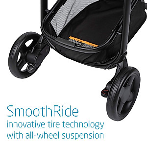 Maxi-Cosi Tayla Stroller, Modular Lightweight Stroller Seat, Parent or World Facing, Essential Graphite