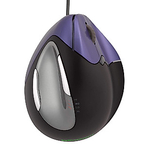 Evoluent VM4S VerticalMouse 4 Right Hand Ergonomic Mouse with Wired USB Connection (Small Size)
