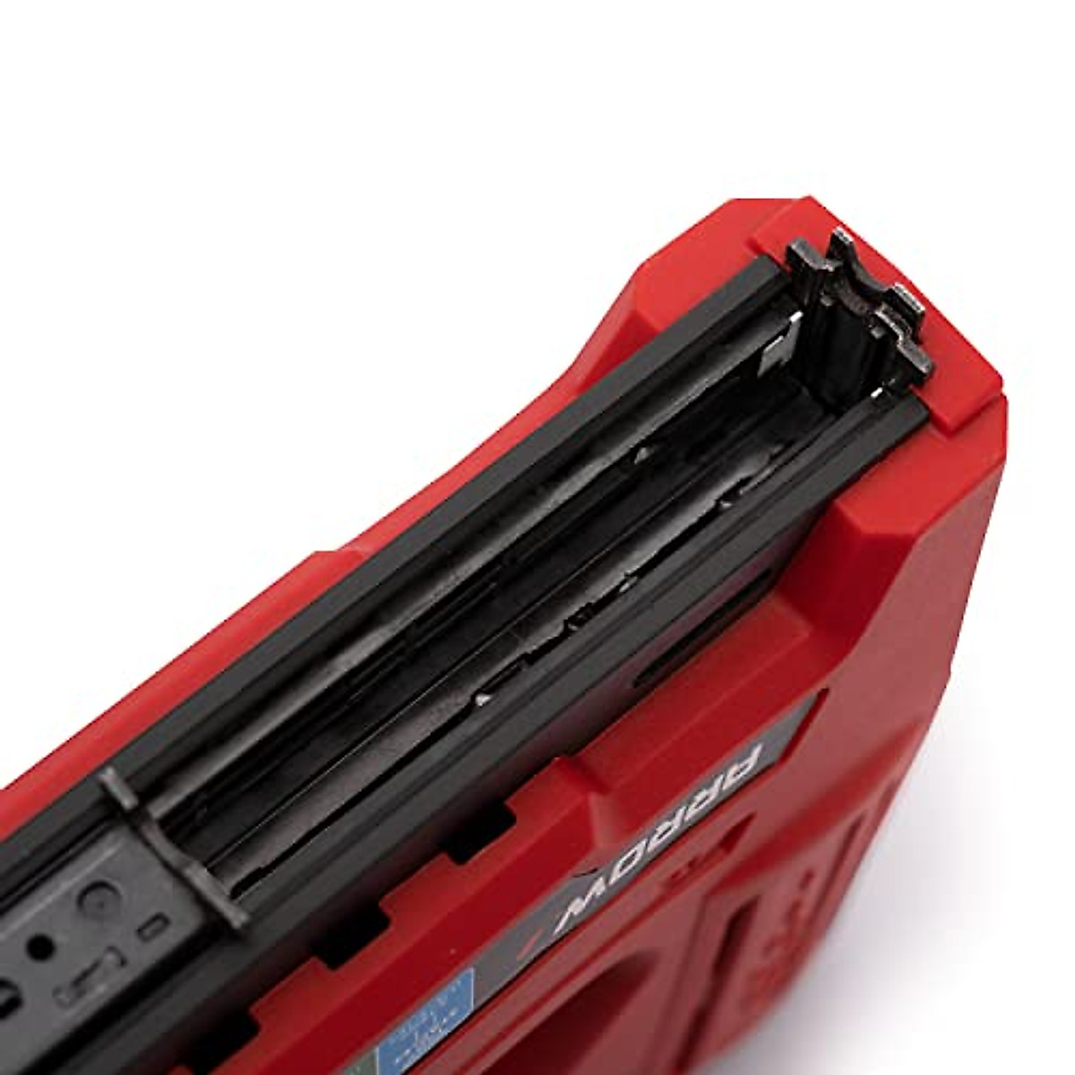 Arrow ET501F Corded 5-in-1 Professional Electric Staple and Nail Gun, Wire Stapler, and Brad Nailer for Upholstery, Framing, Insulation, Crafts, Fencing, and Cable, Black/Red