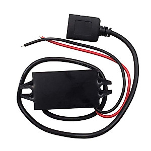 HOMREE DC DC Converter 12V/24V to 5V 3A Buck Module Standard USB Output