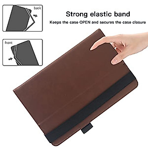 Frankmate 7 inch Tablet Case, Universal Tablet Case for All 6 7 8 Inch Tablets, Leather Protective Cover Stand Folio Case Compatible with iPad Samsung Android Tablets
