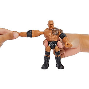 WWE Bend 'n Bash Posable 5.5-inch The Rock Action Figure