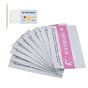 10pcs H Pylori Test Paper Set, Professional Home Helicobacter Pylori Test, Helicobacter Pylori is an Important pathogenic Source of Stomach Diseases