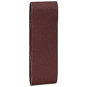 Bosch 2609256215 Sandpaper Sheets Adhesive for Sanding Machines 75 x 508 mm / 1 Sheet with Grit Size 60/1 Sheet with Grit Size 80/1 Sheet with Grit Size 100 / Red