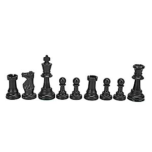 HERCHR Roll Up Chess Set, 32 Tournament Chess with Chess Board and Storage Bag Combo