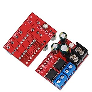 Davitu Motor Driver - H Bridge Remote Control 5A 3V-14V Dual DC Motor Drive Module Voltage Reverse PWM Speed Regulation Double Super L298N 5AD
