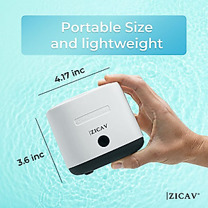 ZICAV Retainer Cleaner Machine - Ultrasonic Jewelry Cleaner - Denture Cleaner Machine, Mouth Guard, Aligner