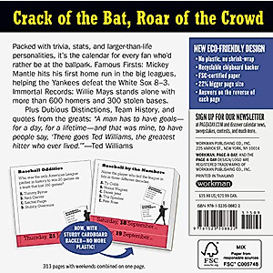 Year of Baseball Trivia! Page-A-Day Calendar 2021