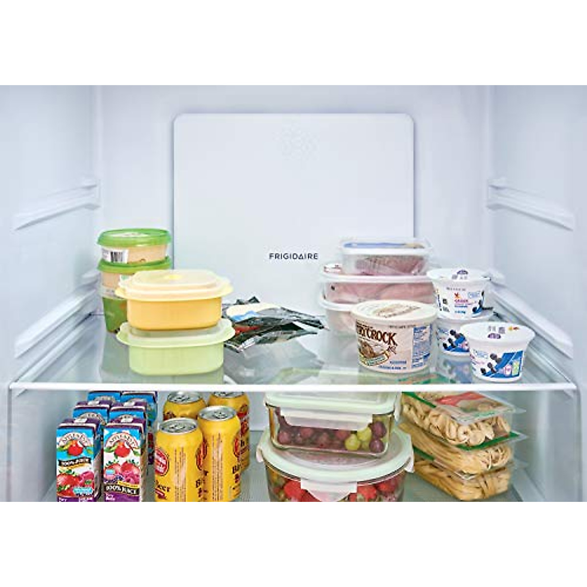 Frigidaire 17.4 Cu. Ft. 4 Door Refrigerator in Brushed Steel with Adjustable Freezer Storage
