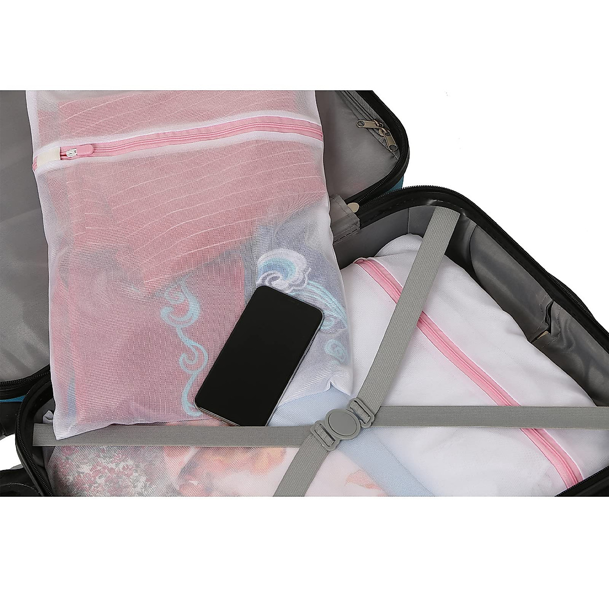 Mesh Laundry Bag for Delicates 3 Pcs,Sturdy and Durable,Suitable for Sorting and Washing Clothes,Such as Coats,Shirts,Sweaters,Pants,Bras and Baby Clothes