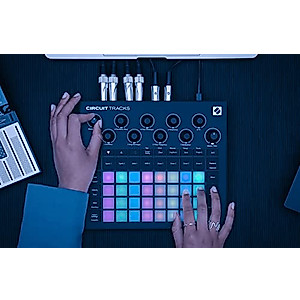 Novation Circuit Tracks: Groovebox sequencer with synth tracks, MIDI tracks and drum tracks for electronic music making
