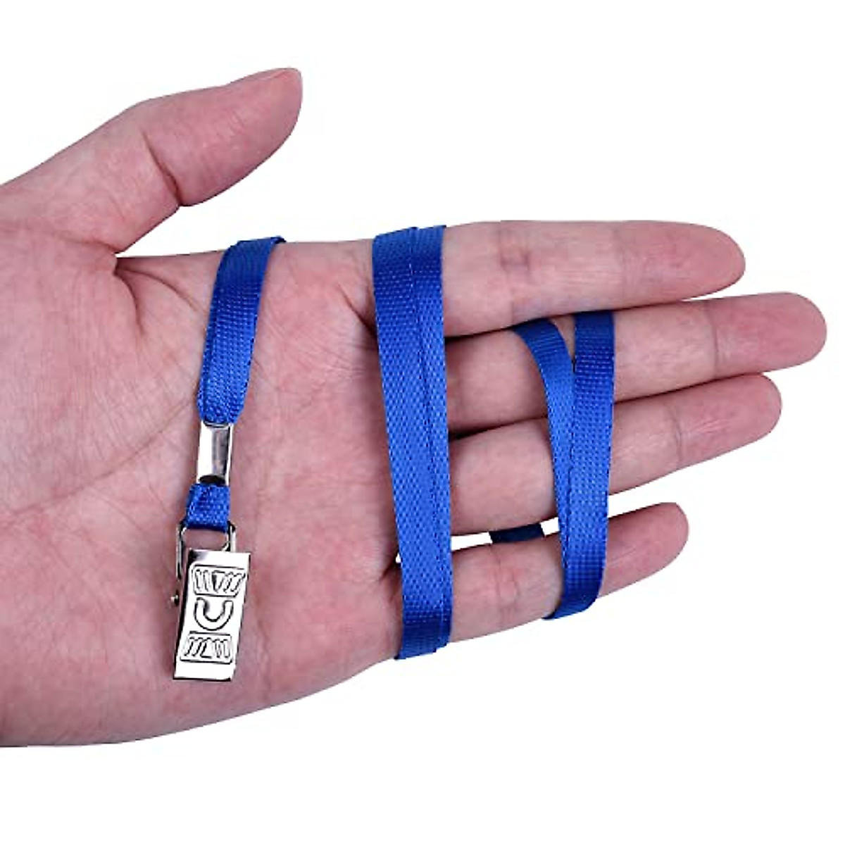 Colorful Nylon Lanyards with Clip - 30 Pack