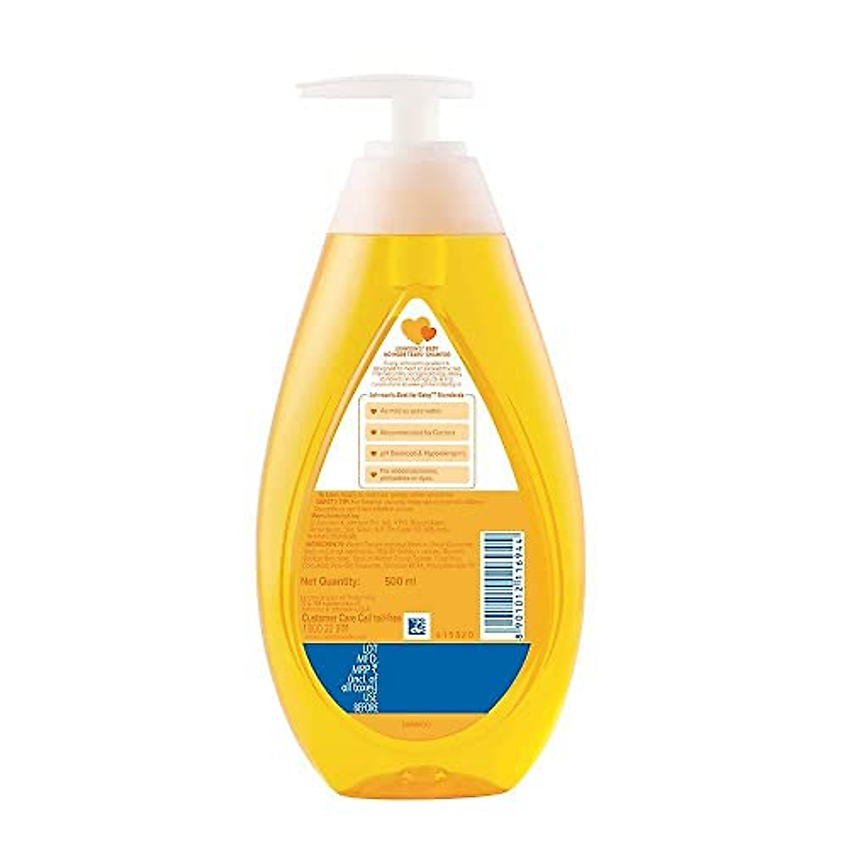 2 Pk. Johnson's Baby Shampoo 500ml (1000ml Total)
