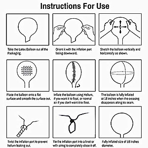 LED Light Up BoBo Balloons Colorful 10 Packs,3 Levels Flashing Handle,20 Inches Bubble Balloon,70cm Stick,Christmas Birthday Party Decoration