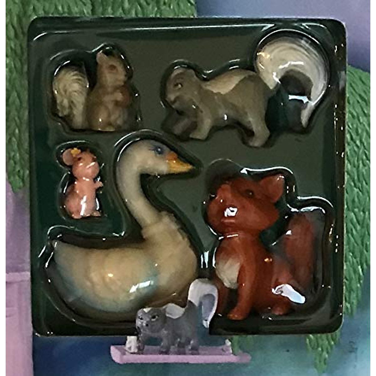 Barbie Swan Lake ENCHANTED FOREST Playset w 6 Animal Friends, Swing & MORE! (2003)