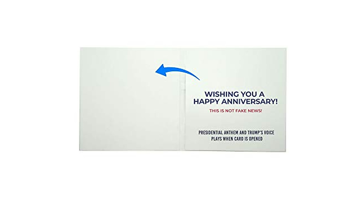 Talking Trump Anniversary Card - A Unique Gift Experience