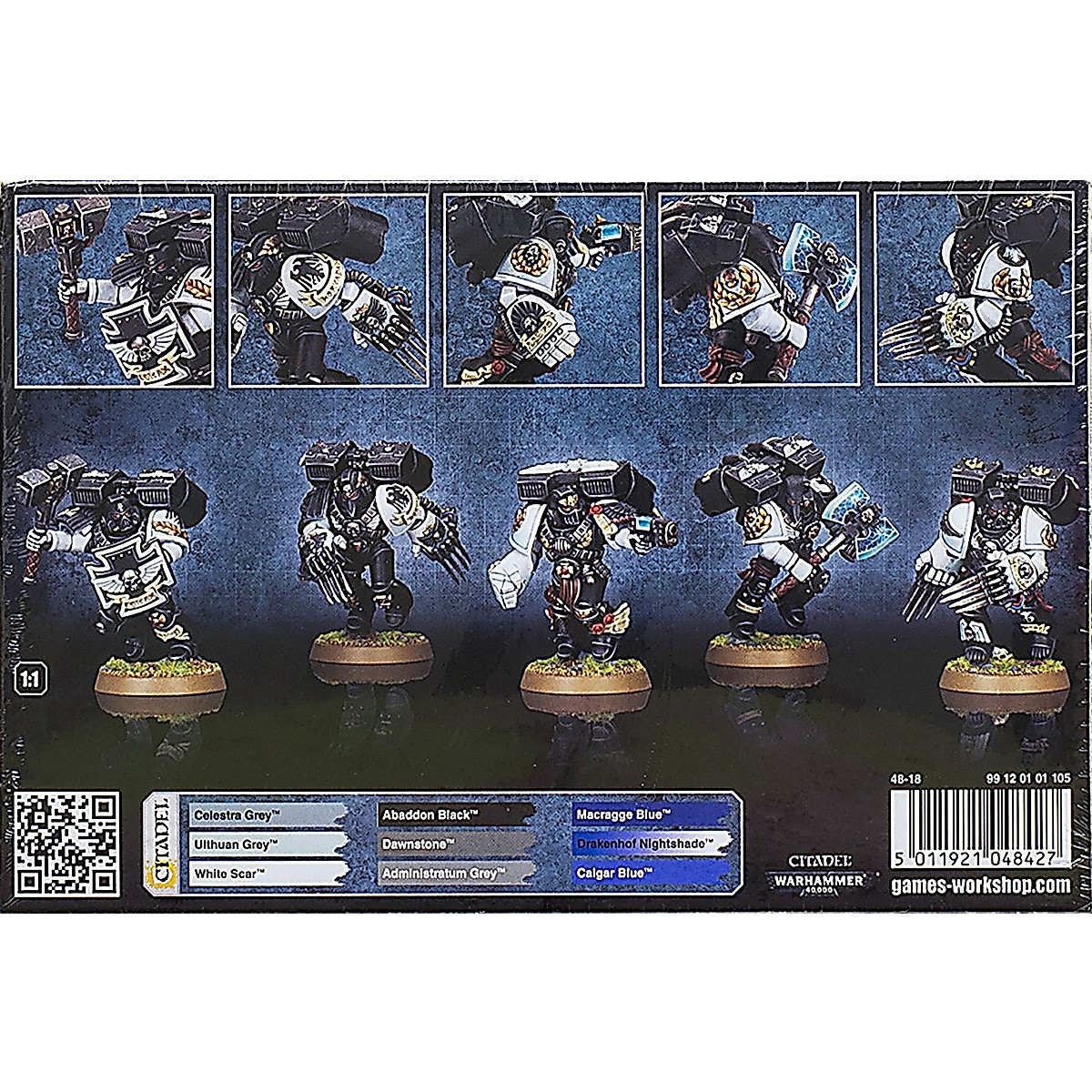 Games Workshop 2013 Space Marine Vanguard Veteran Squad Plastic