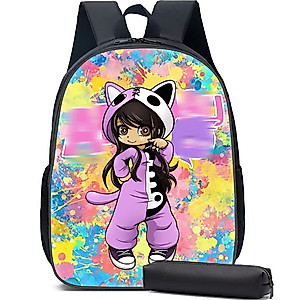Cartoon Backpack Bag Travel Laptop Bookbag Outdoor Multi-function -1