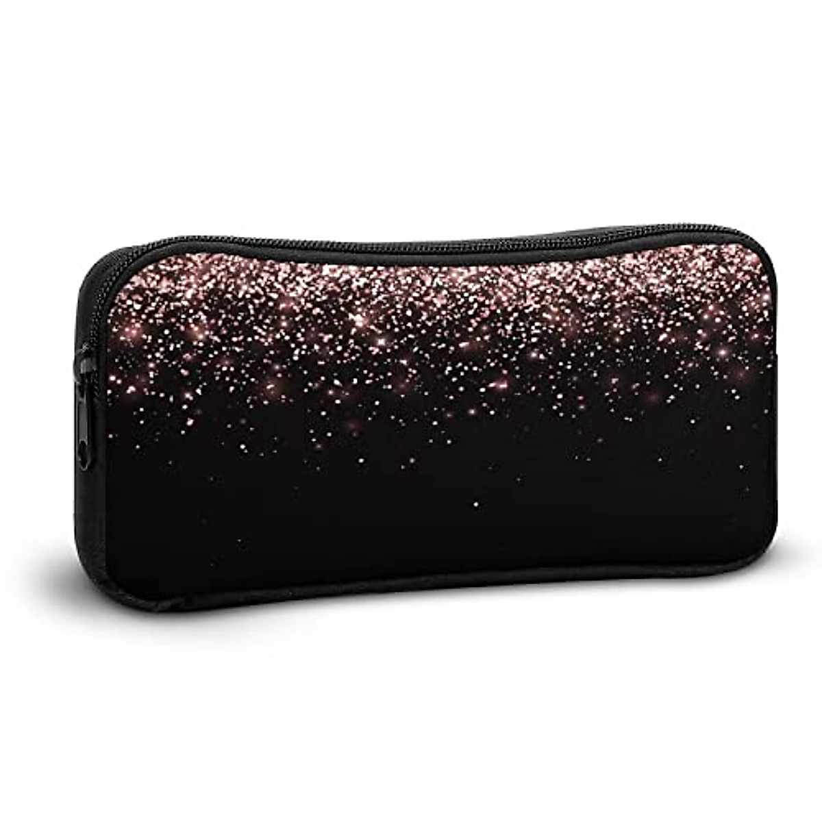 Rose Gold Particles Pencil Case Pencil Pouch Coin Pouch Cosmetic Bag Office Stationery Organizer