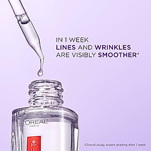 L'Oreal Paris Revitalift 1.5% Pure Hyaluronic Acid Face Serum + 0.3% Pure Retinol Night Serum, 1 kit