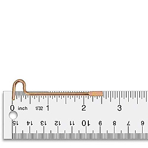 Bedroom/Bathroom Door Emergency Keys Compatible with Kwikset Interior Levers and Knobs (5)